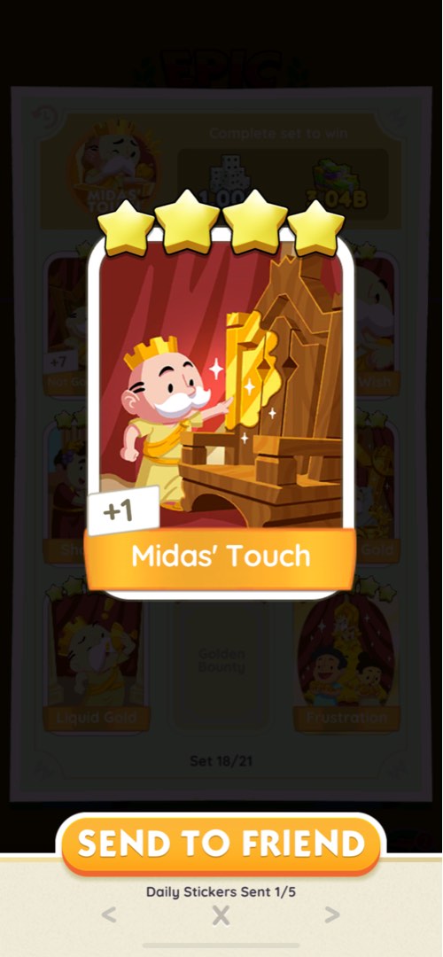 Midas’ Touch, Hobbies & Toys, Toys & Games on Carousell