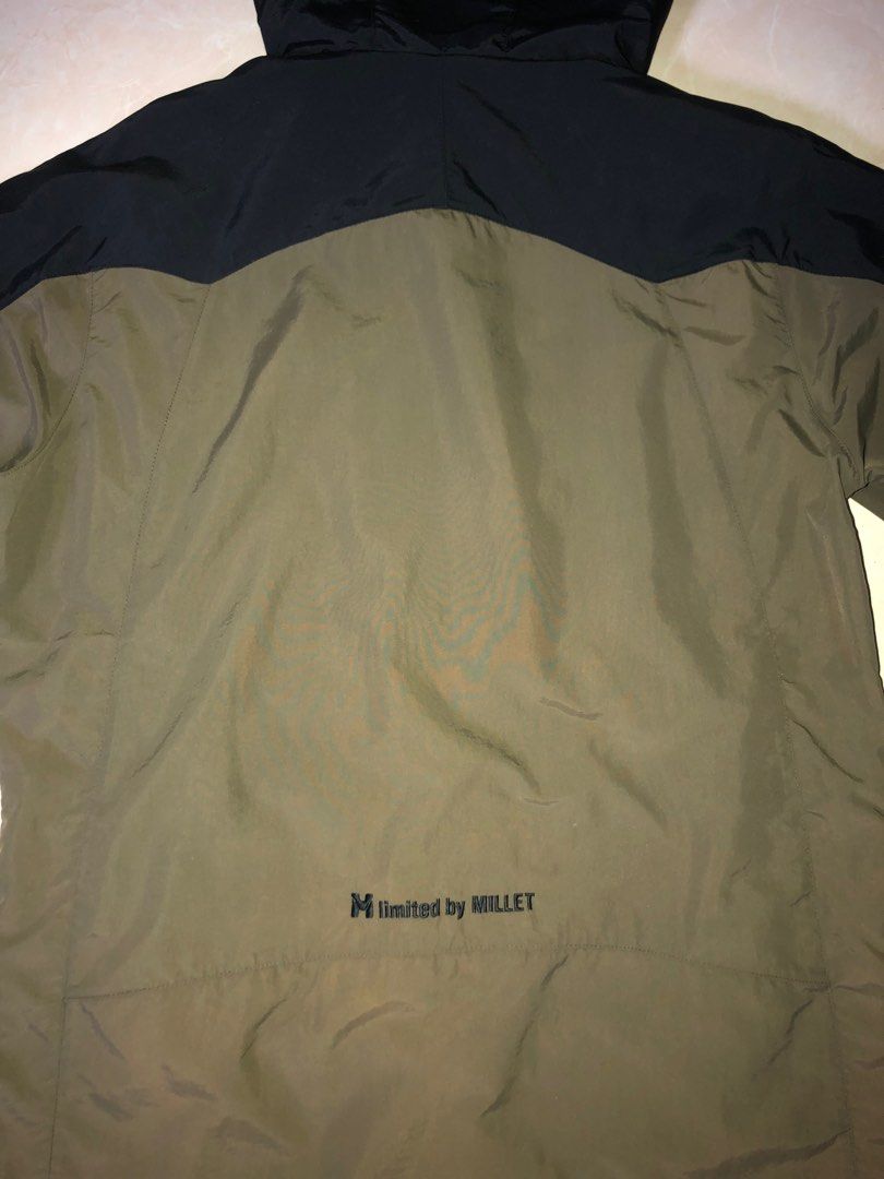 Millet limited jaket, Fesyen Pria, Pakaian , Baju Luaran di Carousell
