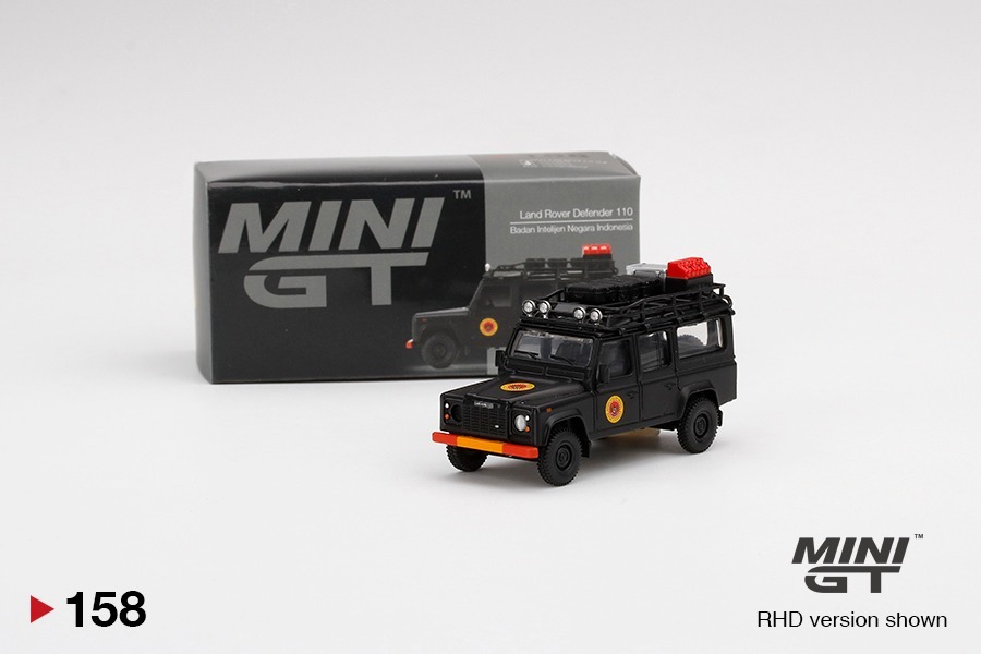 Mini GT Land Rover Defender 110 522 Mobile Brigade Corps ( KORP BRIMOB ...