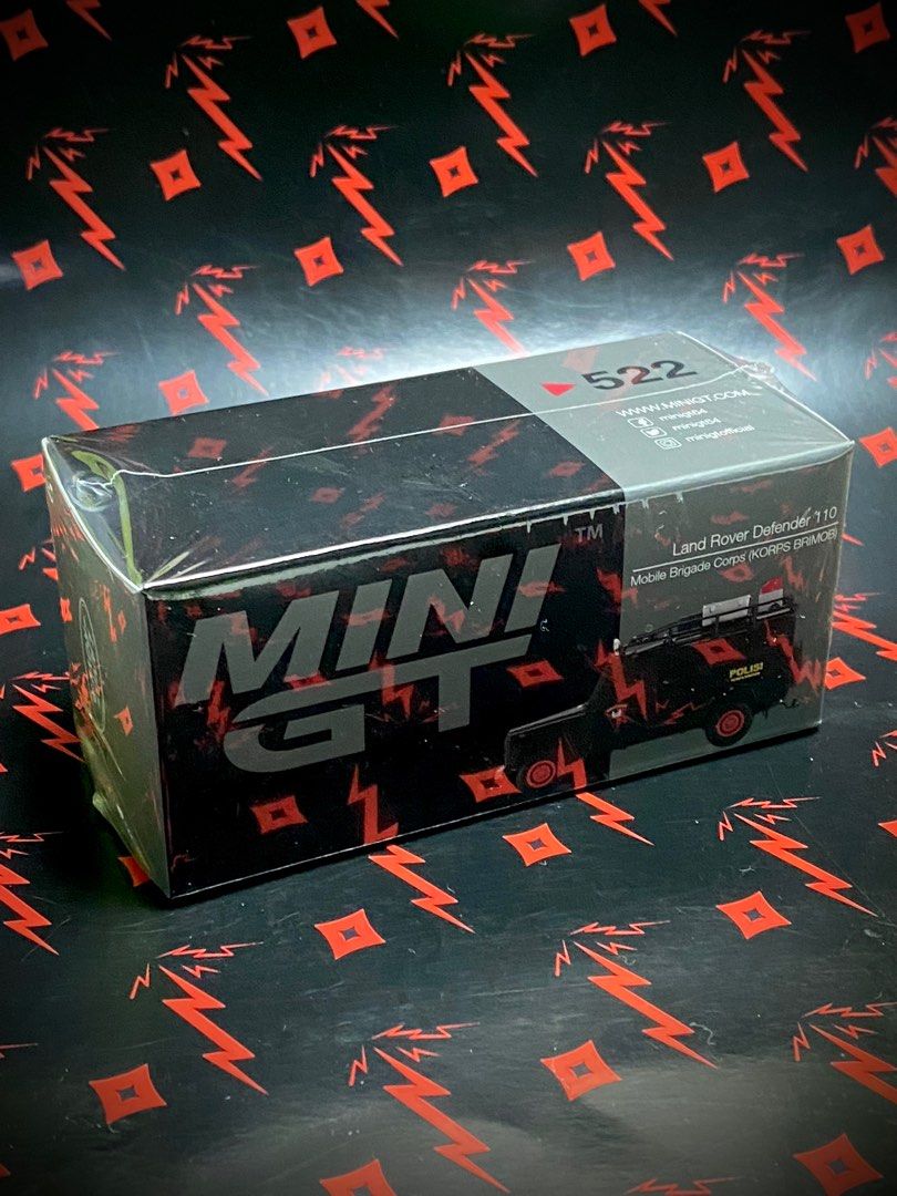 Mini GT Land Rover Defender 110 522 Mobile Brigade Corps ( KORP BRIMOB ...