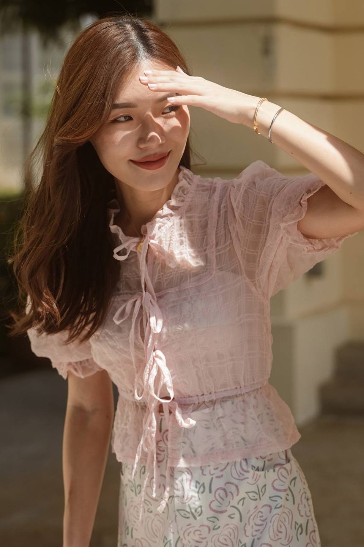 modparade - MEREDITH TOP (VALENTINA), Women's Fashion, Tops, Blouses on Carousell