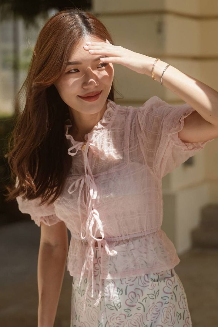 modparade - MEREDITH TOP (VALENTINA), Women's Fashion, Tops, Blouses on Carousell