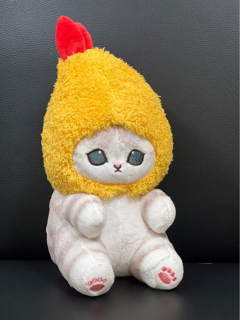 Mofusand Cat Plush Toys (Frog, Fried Shrimp, Honey Bee Design), Hobbies ...