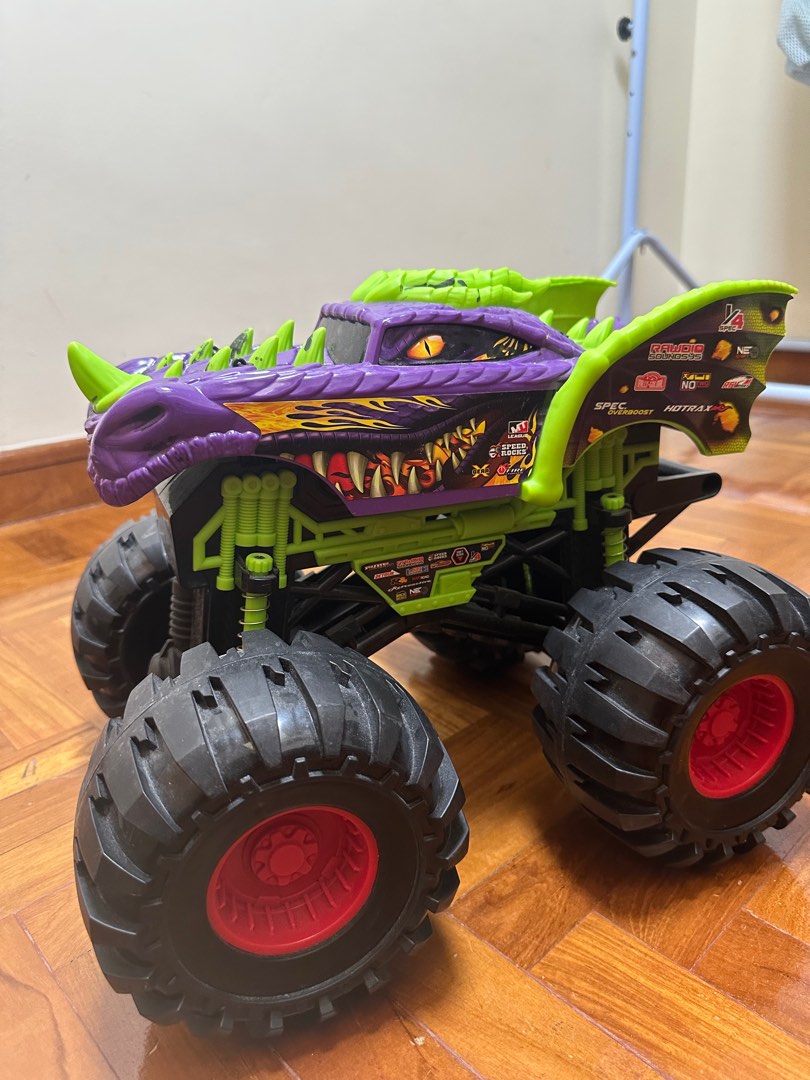 Monster car, Hobbies & Toys, Toys & Games on Carousell