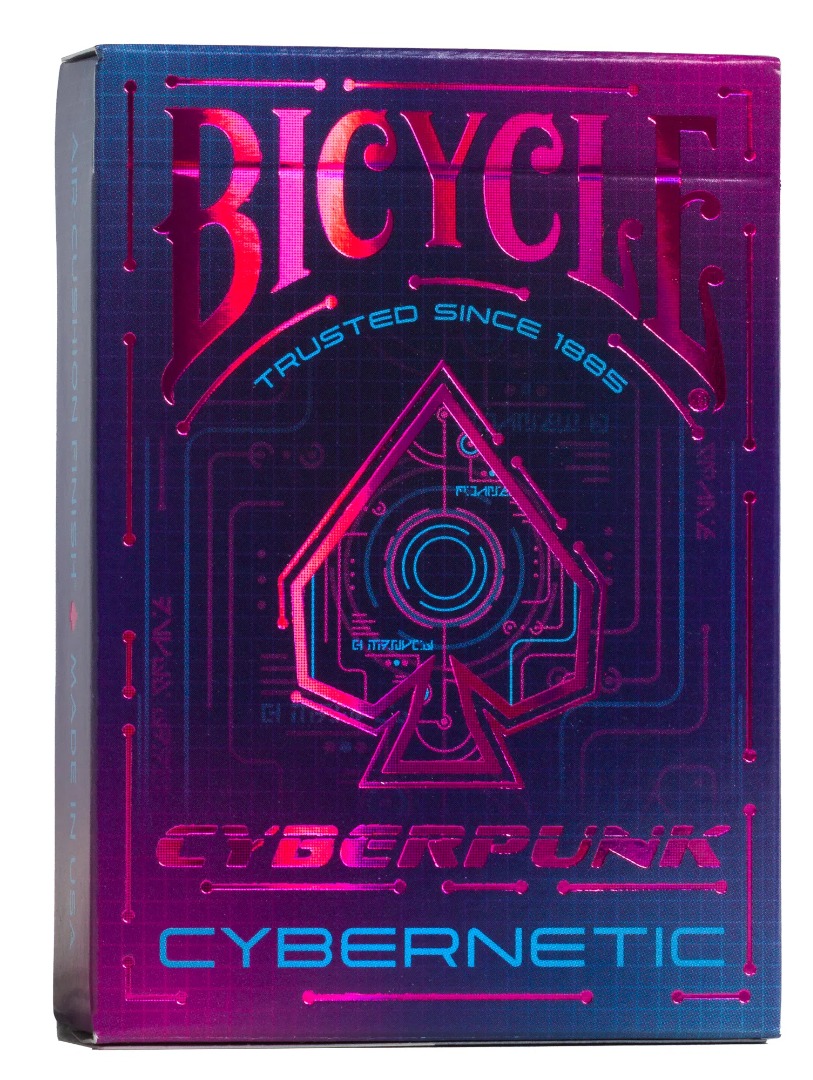 Murphy's Magic - Bicycle Cyberpunk V3 Cybernetic Playing Cards, USPCC 2022, sci-fi, high-tech ...