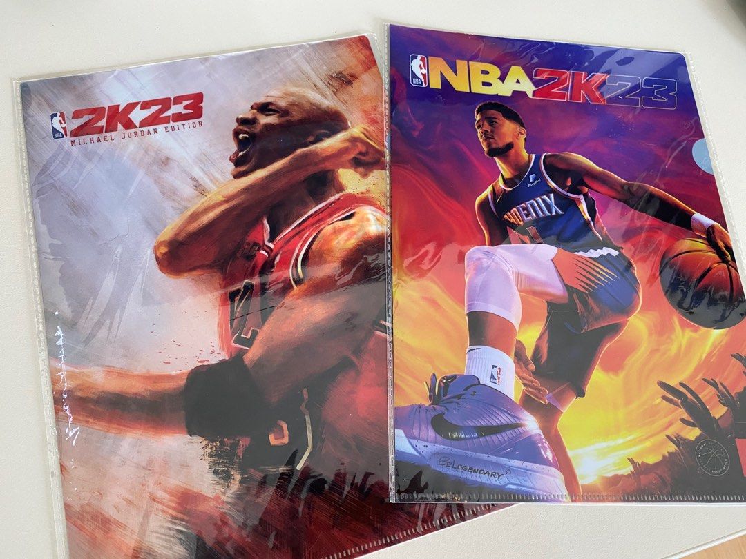 NBA 2k23 (Devin Booker & Michael Jordan folder included) Nintendo ...