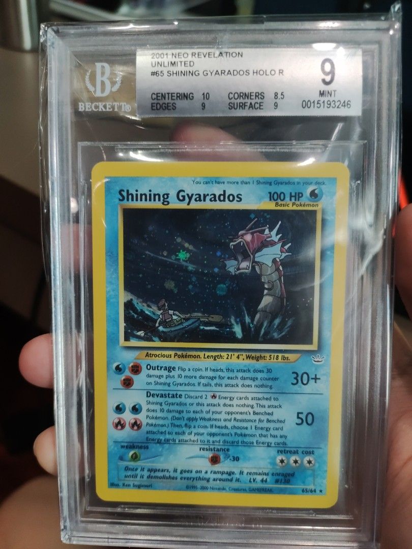 Neo Destiny Shining Gyarados, Hobbies & Toys, Memorabilia & Collectibles, Vintage Collectibles ...