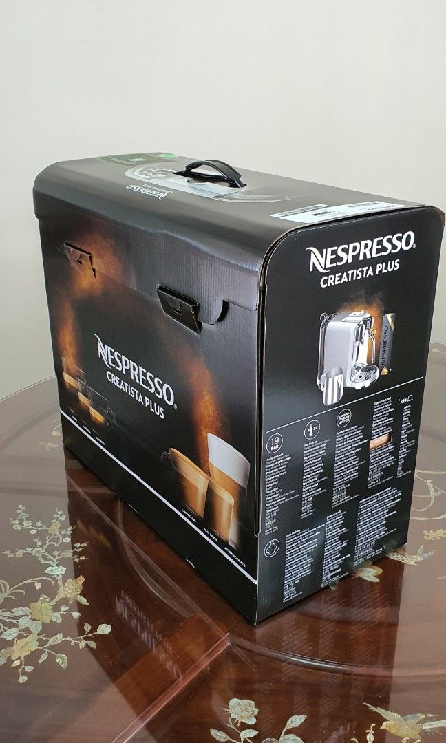 Nespresso Creatista Plus + Capsule tube, TV & Home Appliances, Kitchen ...