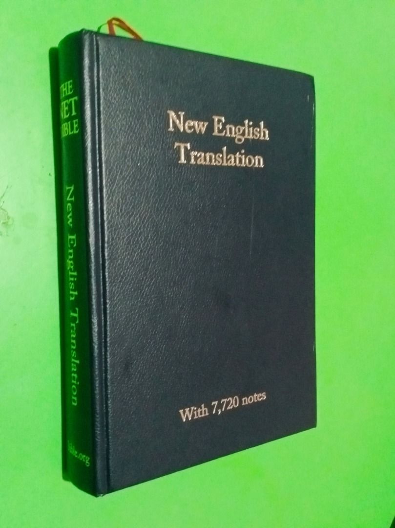 NET Bible. New English Translation Bible., Hobbies & Toys, Books ...