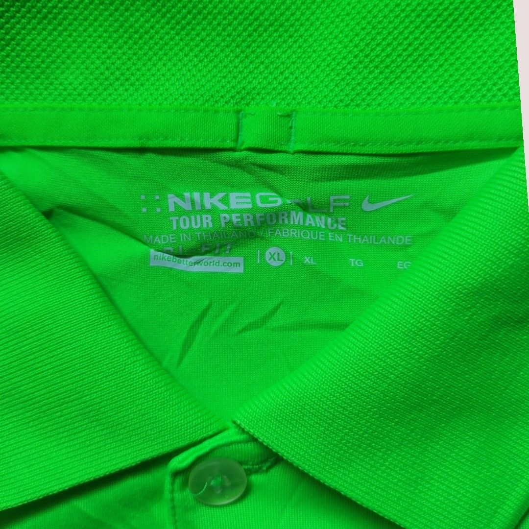 Nike Golf (Neon Green), Men's Fashion, Tops & Sets, Tshirts & Polo ...
