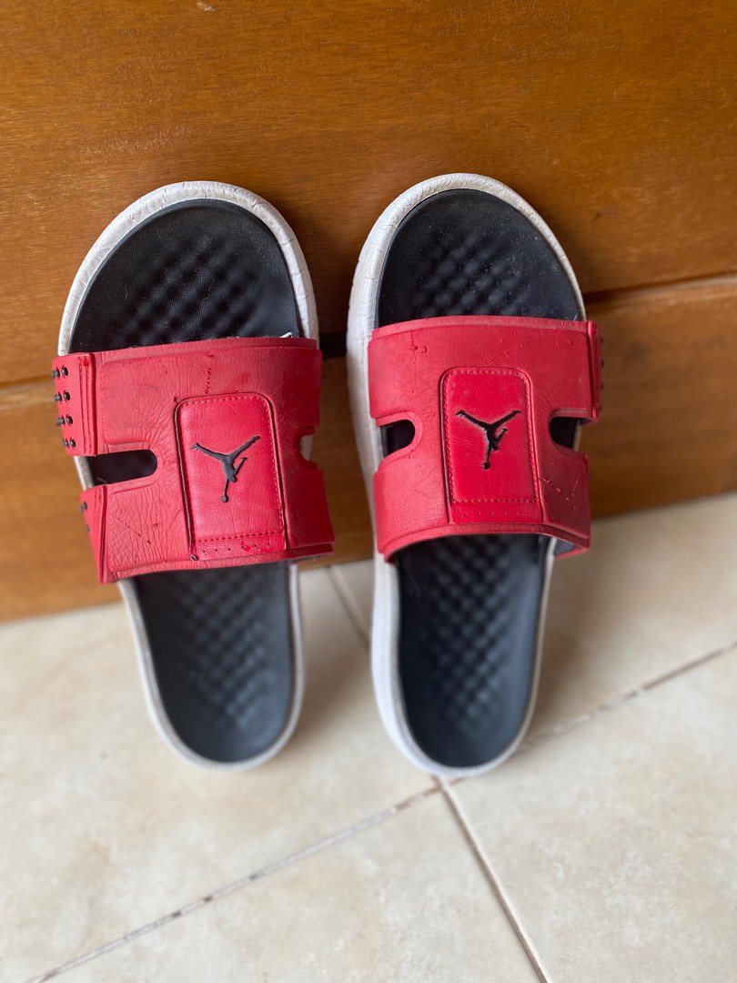 NIKE HYDRO 8 JORDAN SLIDES, Women's Fashion, Footwear, Slippers and ...