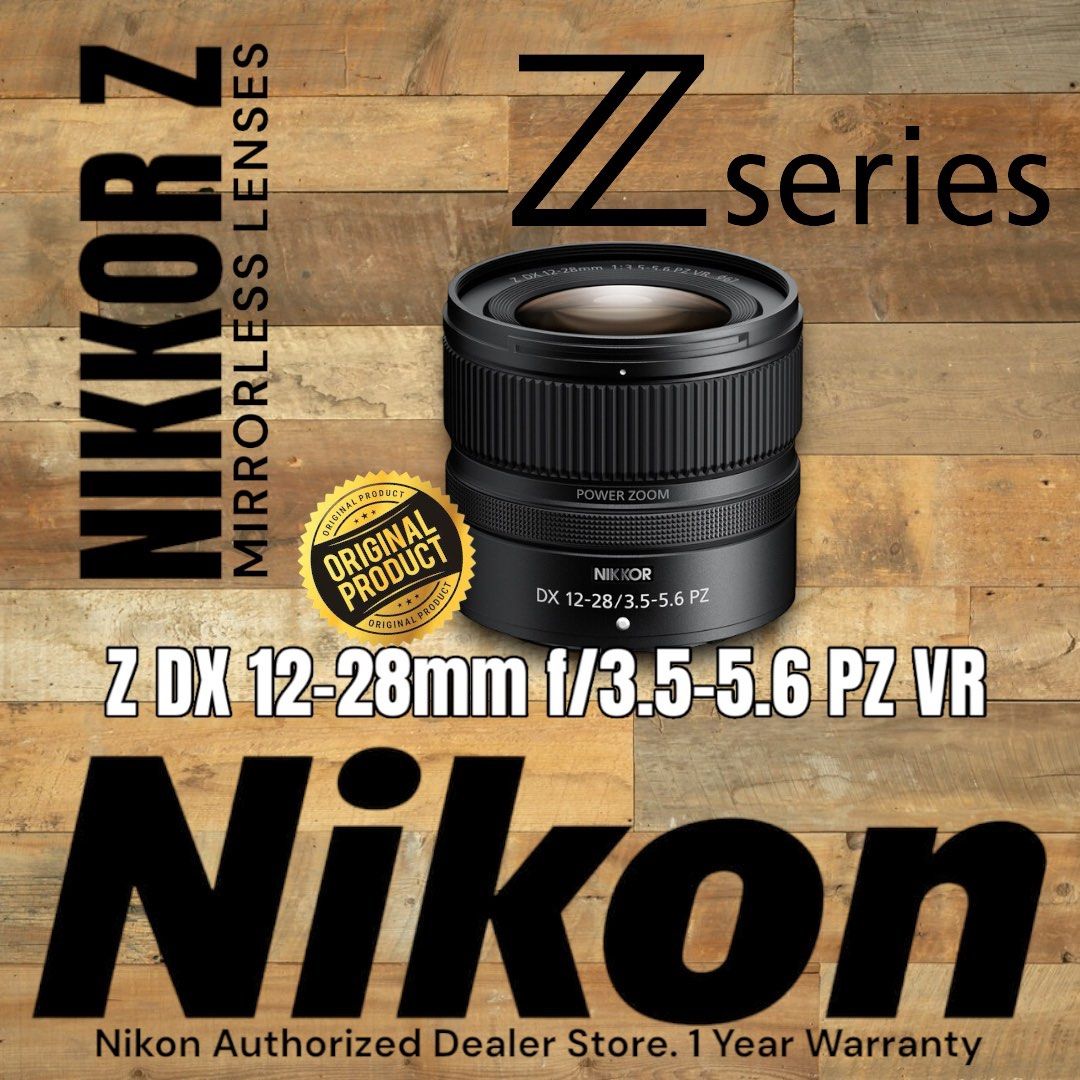 Nikon NIKKOR Z DX 12-28mm f/3.5-5.6 PZ VR | Z DX 12-28mm f3.5-5.6 PZ VR, Photography, Lens ...