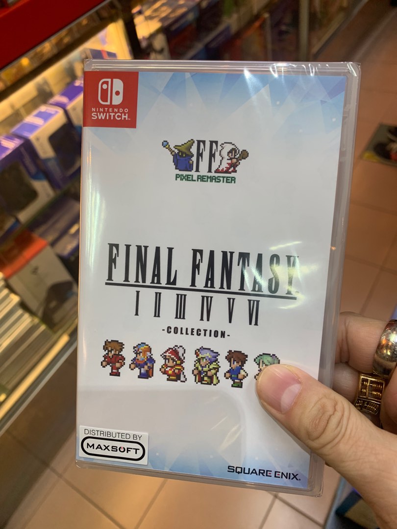 Nintendo switch Final FANTASY I-VI collection, Video Gaming, Video ...