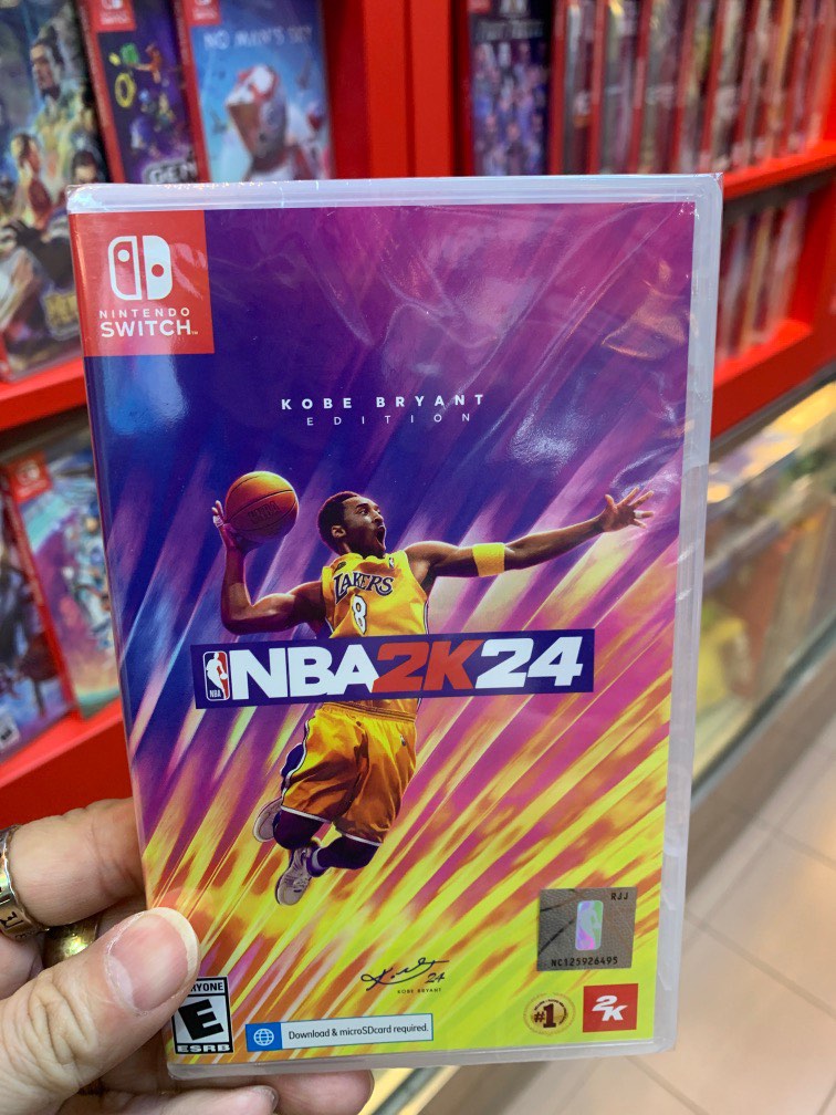 Nintendo switch NBA2k24 Kobe edition, Video Gaming, Video Games ...