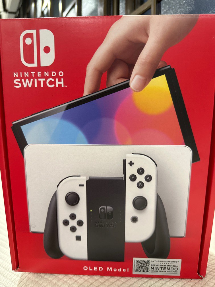 Nintendo Switch Oled empty box, Video Gaming, Video Game Consoles ...