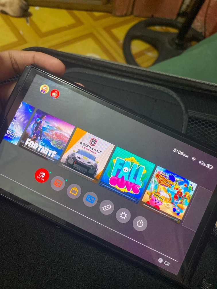 Nintendo Switch Oled Tablet Only, Video Gaming, Video Game Consoles ...