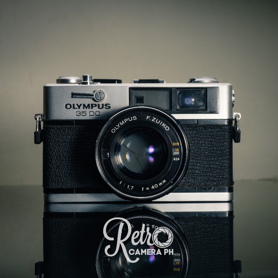 Olympus 35 DC "Deluxe Compact" - Year 1971 - Serial No. 340562 ...