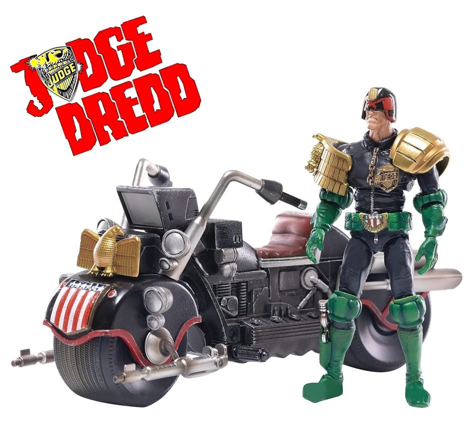 (ON-HAND) DC Comics Judge Dredd 2000 AD: JUDGE DREDD & LAWMASTER MK II ...