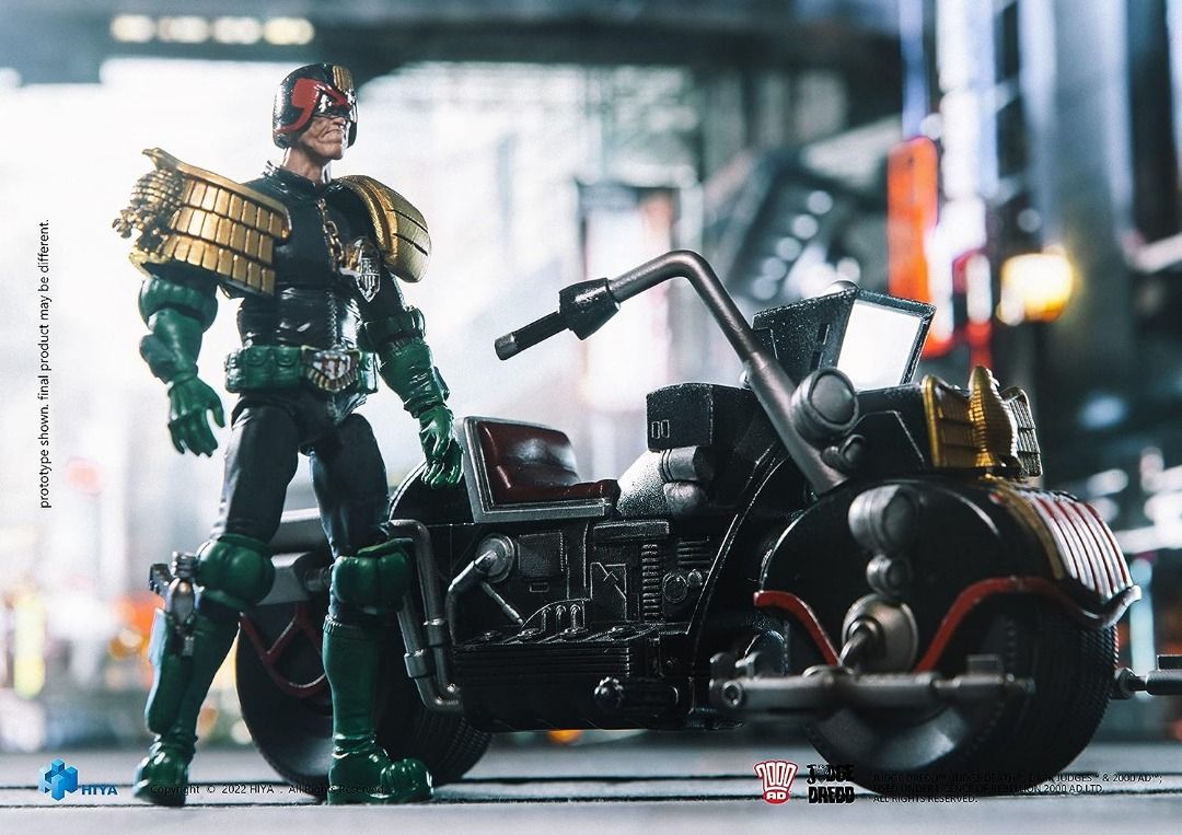 (ON-HAND) DC Comics Judge Dredd 2000 AD: JUDGE DREDD & LAWMASTER MK II ...