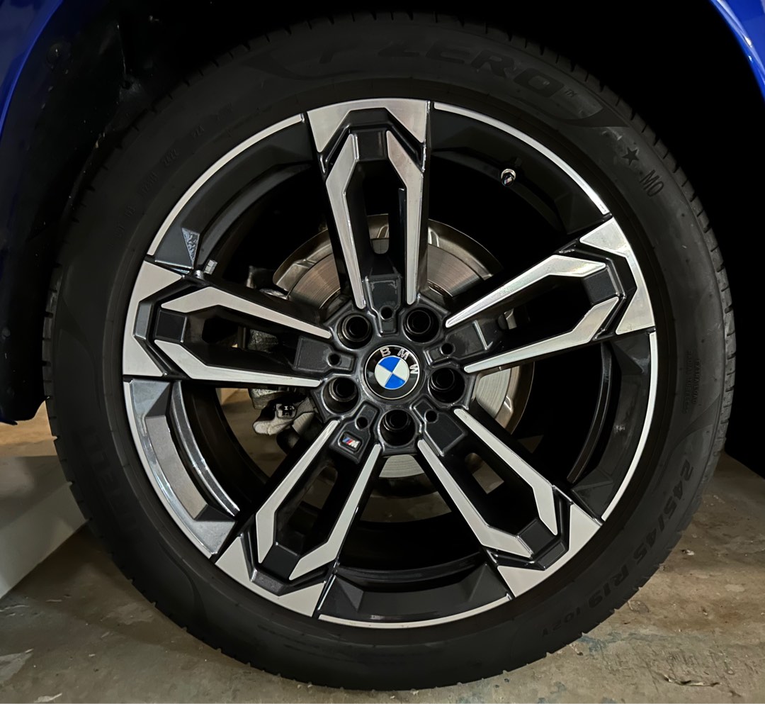 Original BMW M Sport 19" Rims, Car Accessories, Tyres & Rims on Carousell
