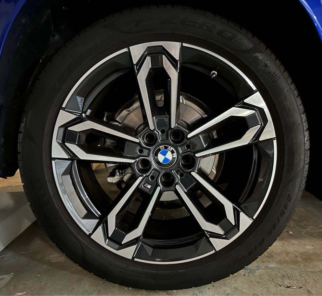 Original BMW M Sport 19" Rims, Car Accessories, Tyres & Rims on Carousell