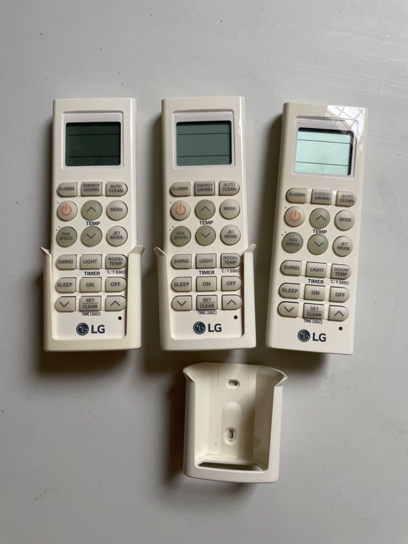 Original LG air conditioner remote control, TV & Home Appliances, Air ...