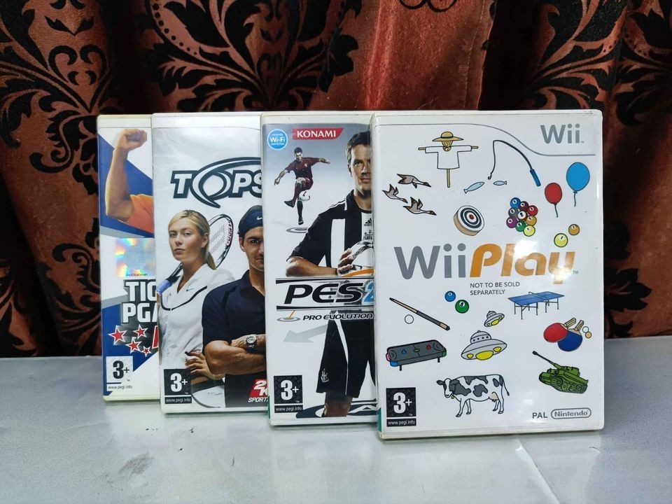Original Nintendo Wii Disc Games. 4 Pack., Video Gaming, Video Games ...