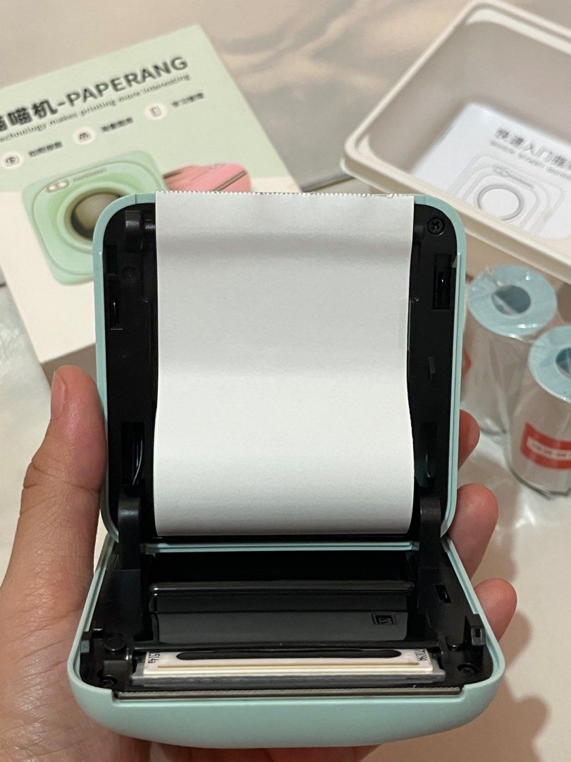Paperang P1 Portable Phone Wireless Connection Paper Printer, Computers ...