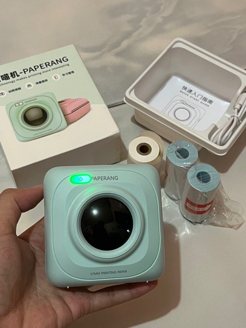 Paperang P1 Portable Phone Wireless Connection Paper Printer, Computers ...