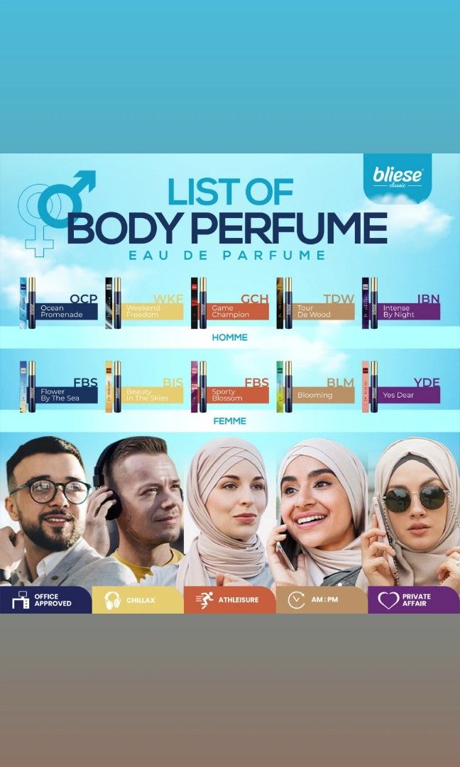 Perfume INTENSE BY NIGHT by Bliese, Beauty & Personal Care, Fragrance ...