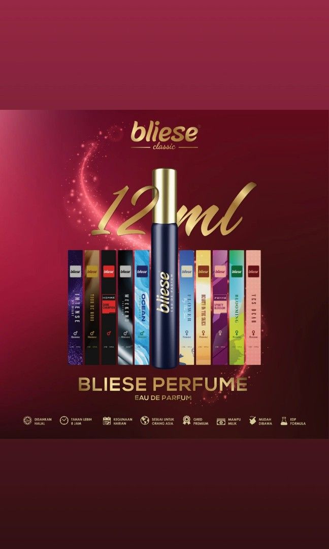 Perfume INTENSE BY NIGHT by Bliese, Beauty & Personal Care, Fragrance ...