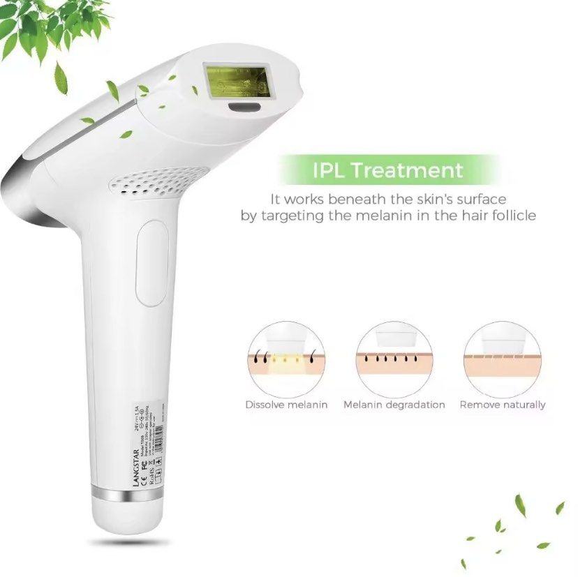 Permanent Laser Hair Removal Ipl Laser Facial Hair Remover For Women Man Beauty And Personal Care