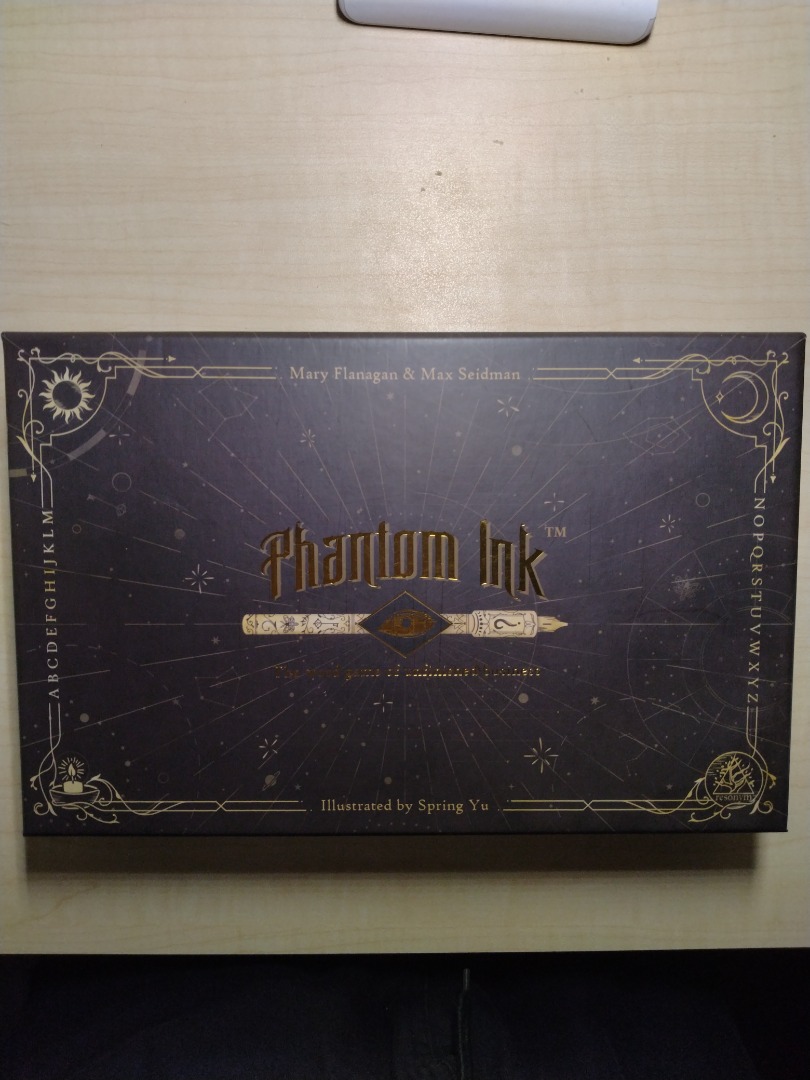 Phantom Ink Board Game (Cards All Sleeved), Hobbies & Toys, Toys & Games on Carousell