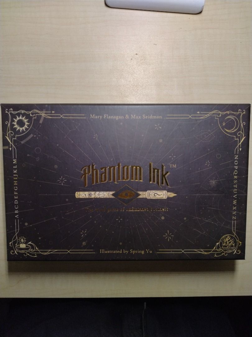 Phantom Ink Board Game (Cards All Sleeved), Hobbies & Toys, Toys ...