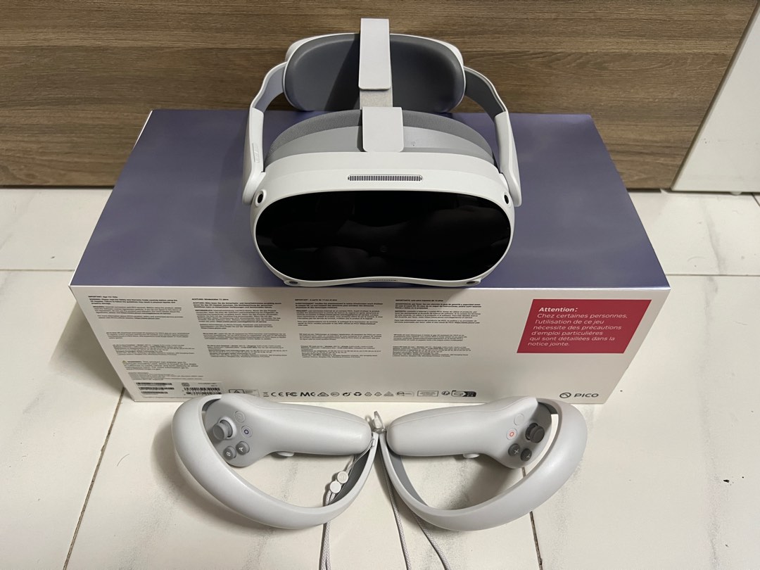 PICO 4 VR Headset 8GB RAM/128GB Storage, Video Gaming, Gaming ...