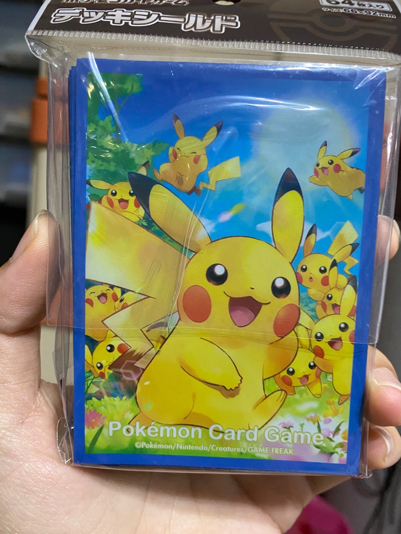Pikachu Sleeves, Hobbies & Toys, Toys & Games on Carousell