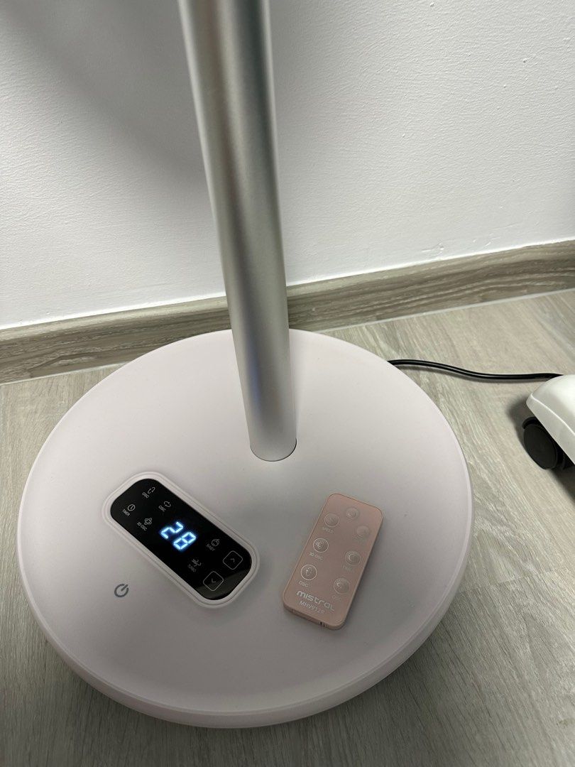 Pink Mistral 12 inch High Velocity Fan with remote MHV912R, Furniture ...