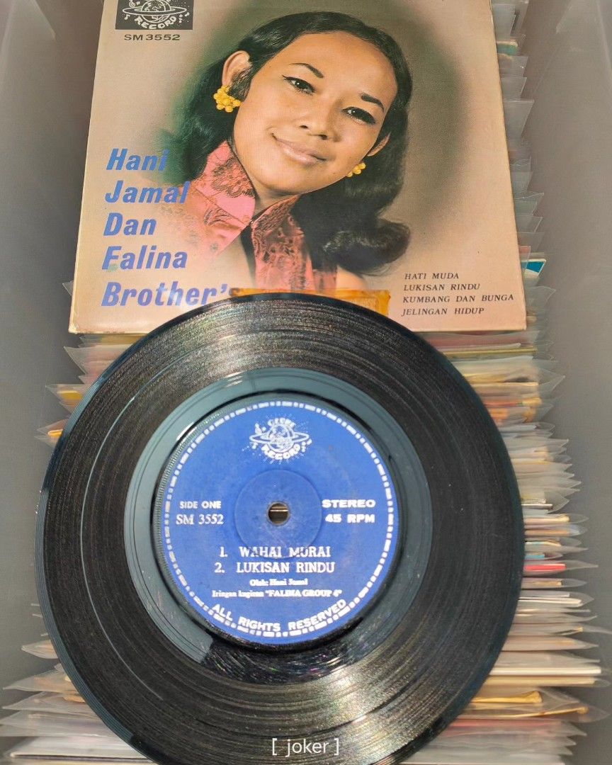 PIRING HITAM / VINYL / EP / LP Hani Jamal & Falina Brothers, Audio ...