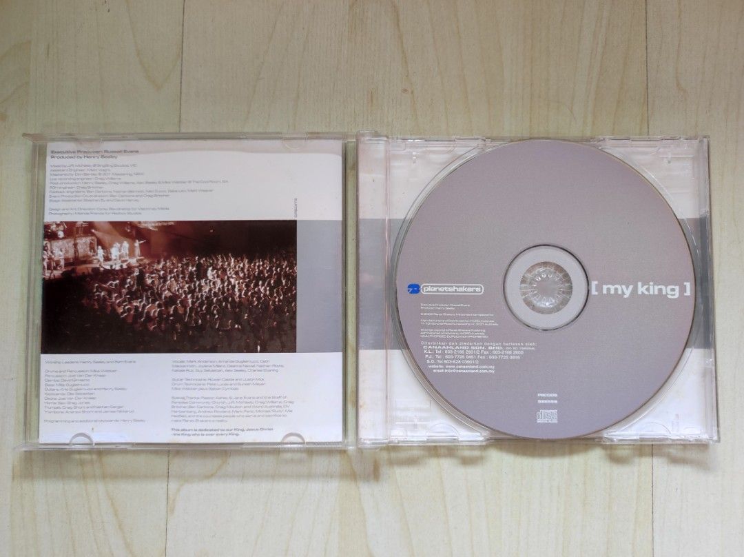Planetshakers My King Music Cd Hobbies Toys Music Media Cds