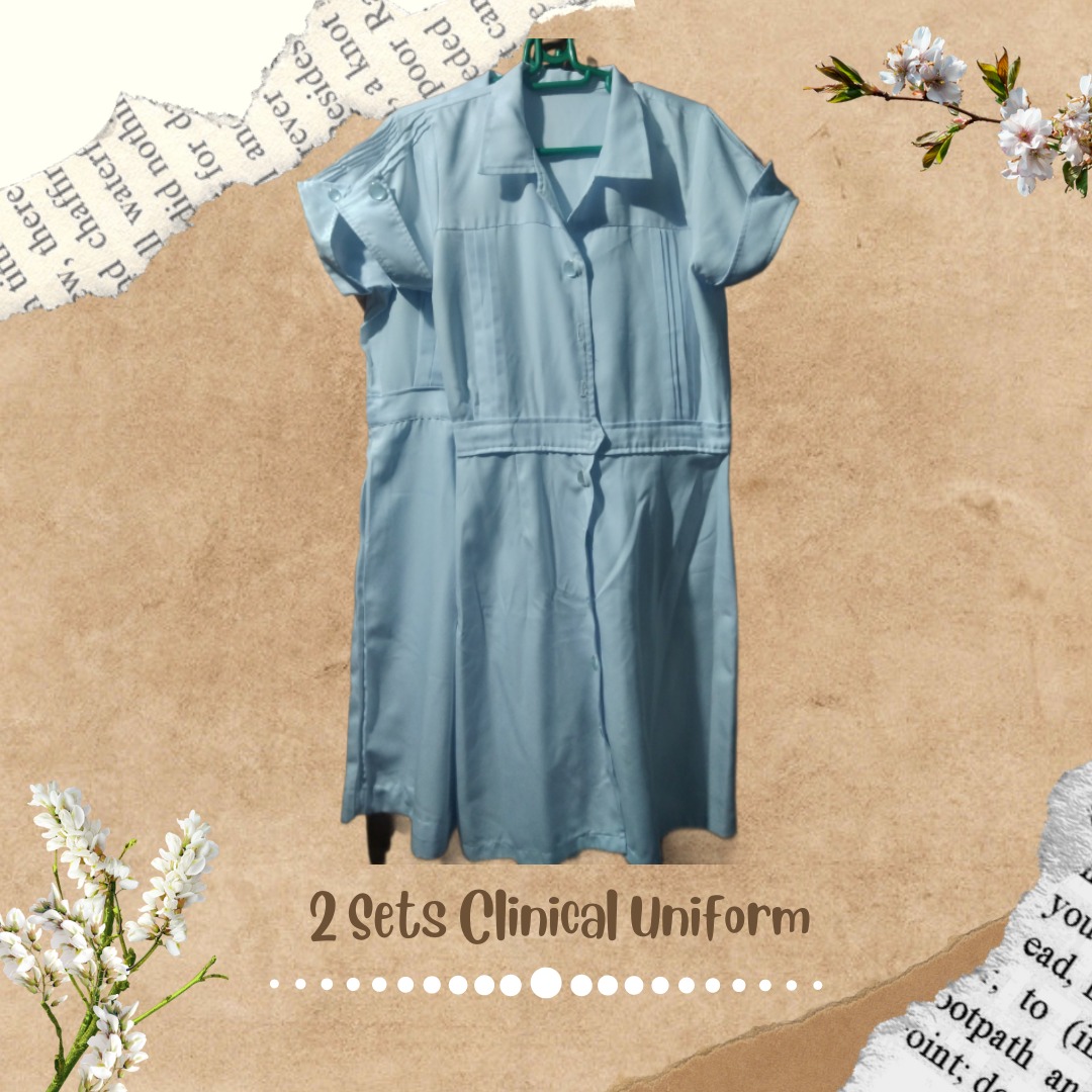 PLM Nursing Clinical Uniform, Women's Fashion, Dresses & Sets, Dresses ...
