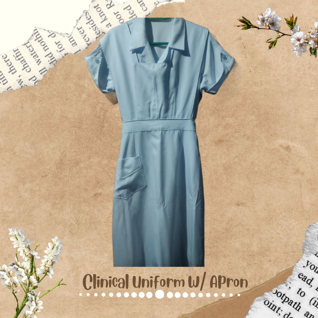 PLM Nursing Clinical Uniform, Women's Fashion, Dresses & Sets, Dresses ...