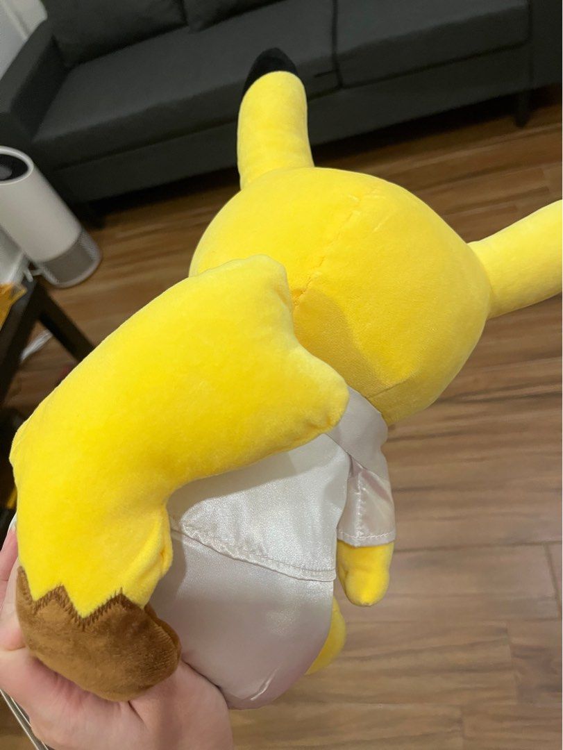Pokemon Groom Pikachu Plushie Soft Toy, Hobbies & Toys, Toys & Games on ...