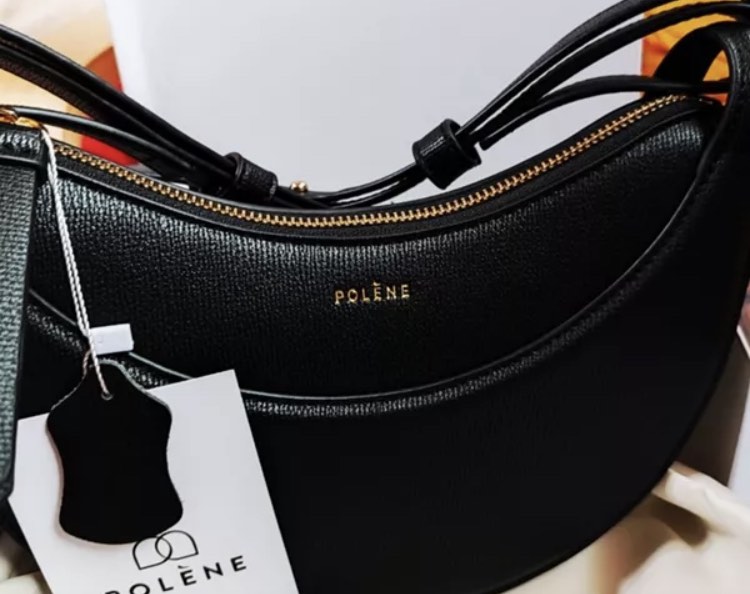 Polene half moon leather bag shipping from korea, Luxury, Bags ...