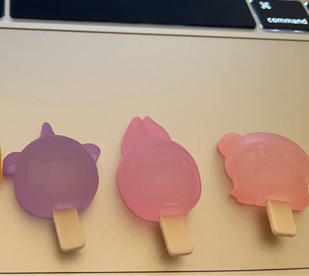 Popmart Pop Bean ice pop (Sweet bean, Bunny, Pucky, Crybaby), Hobbies ...