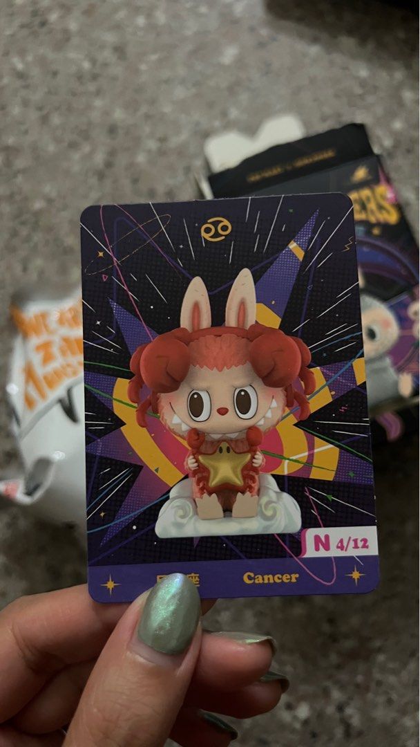 Popmart the monsters Constellations Cancer, Hobbies & Toys, Toys ...