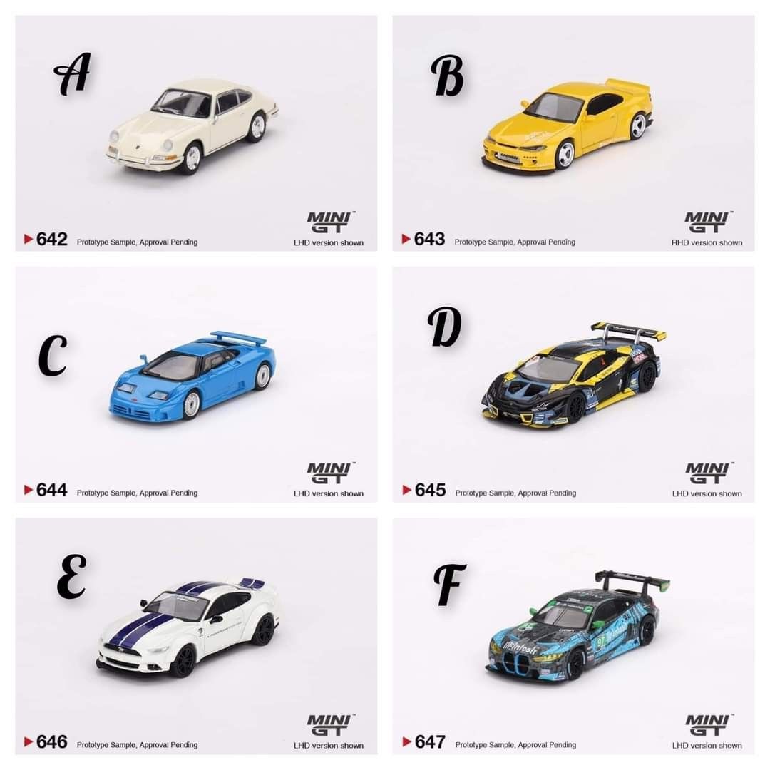 Preorders 1/64 Mini GT Nissan Silvia S15 Pandem Lamborghini Huracan ...