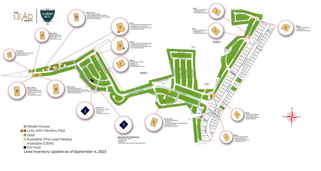 PRIME INNER LOT Alabang West Village Lot For Sale Good deal Daang Hari ...