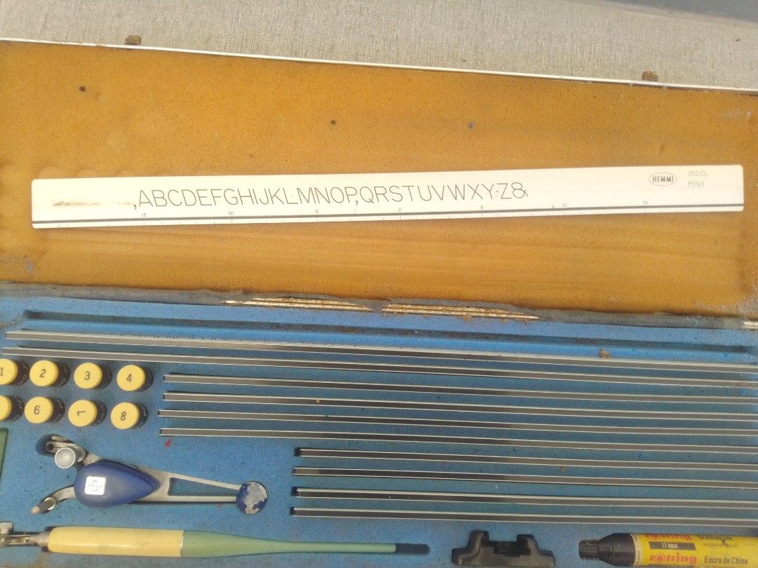 Professional Lettering Set, Hobbies & Toys, Stationary & Craft, Craft ...