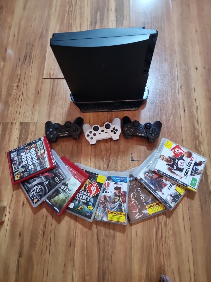 Ps3 Set Inclusive Controller And Games Video Gaming Video Games