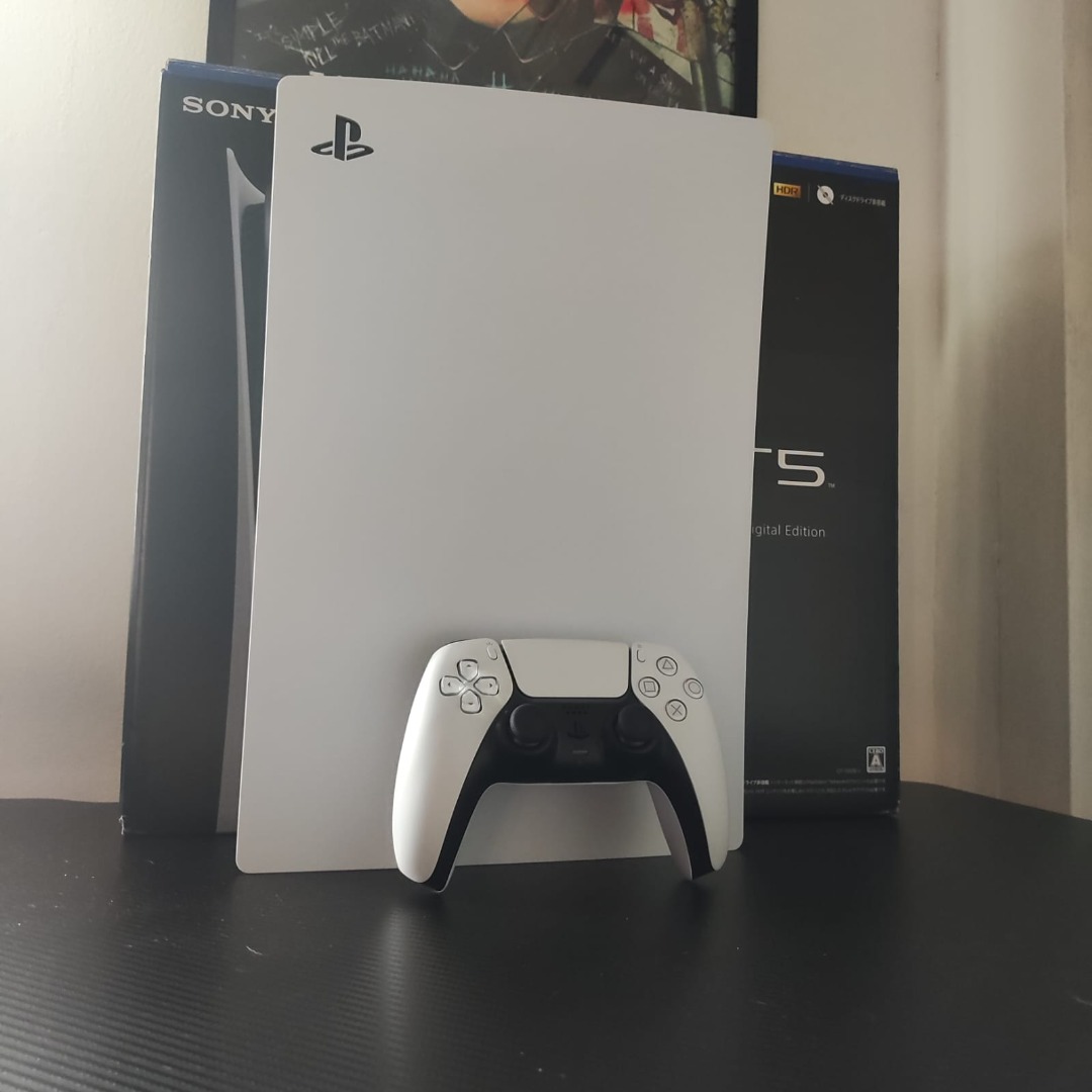 PS5 DIGITAL CONSOLE (EXPORT SET), Video Gaming, Video Game Consoles ...